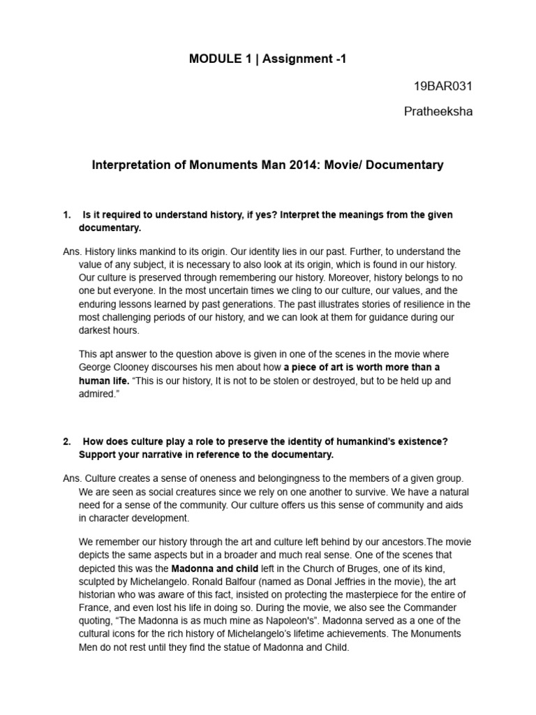 MODULE 1 - Assignment - 1 | PDF