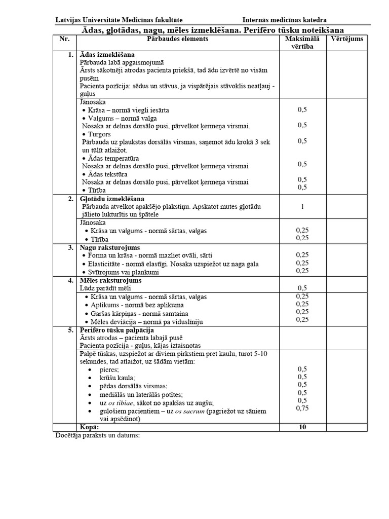 Izmeklesanas Kartes Latviesu Valoda 2019 | PDF