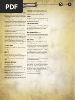 Pathfinder 2E Action Cheat Sheet | PDF | Alchemy