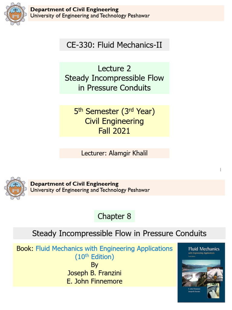 Lecture 2 | PDF | Reynolds Number | Fluid Dynamics