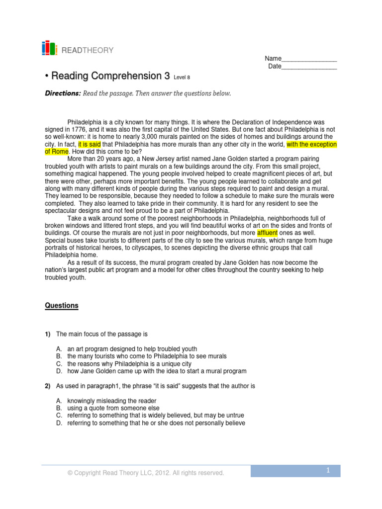 Philadelphia's Mural Program Impact | PDF