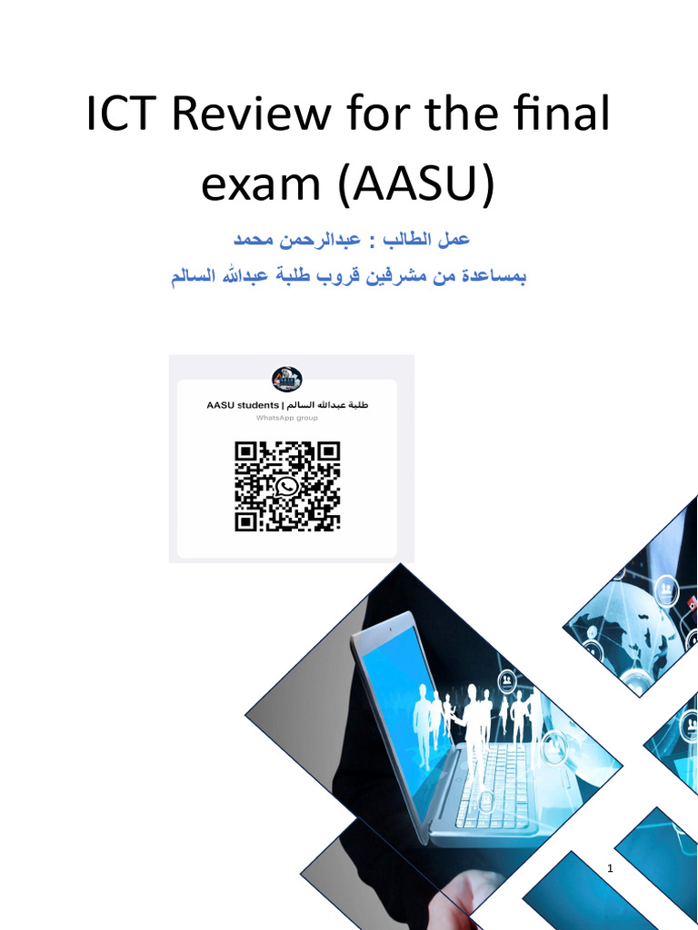 ICT Review for the Final Exam | PDF | Operating System | Databases