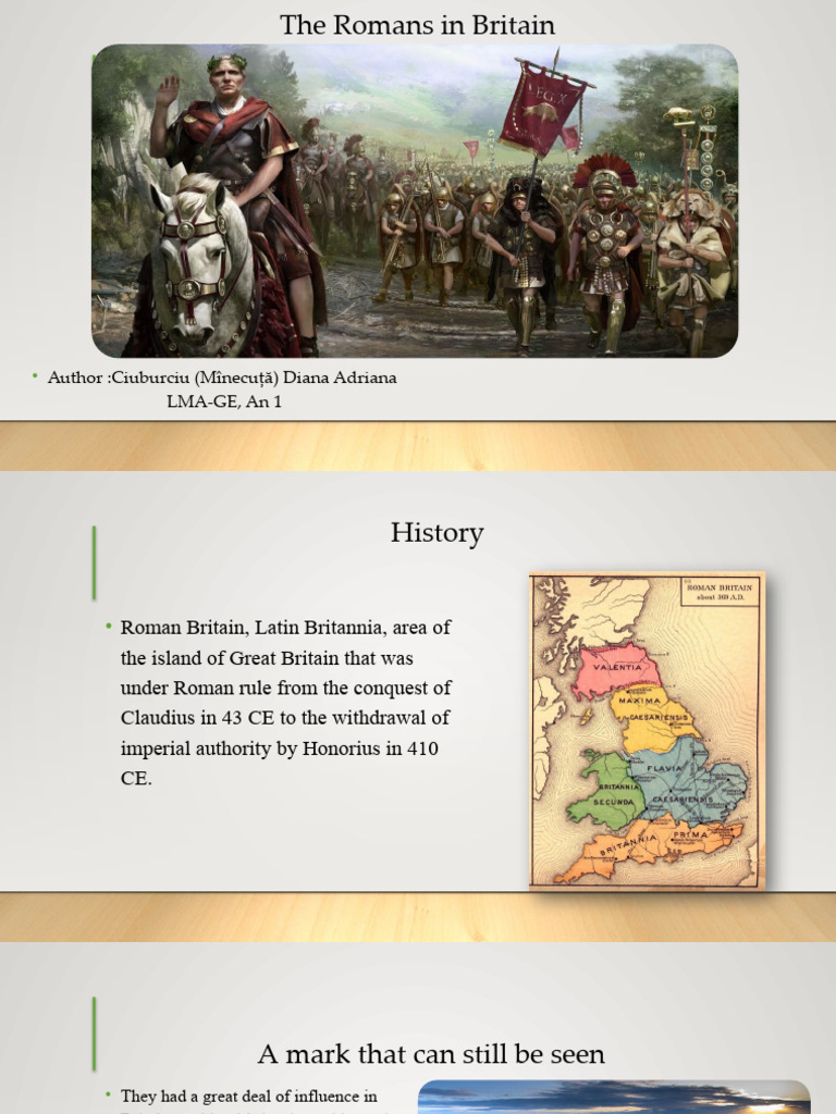 Roman Influence in Britain (43-410 CE) | PDF | Roman Britain | Roman Empire