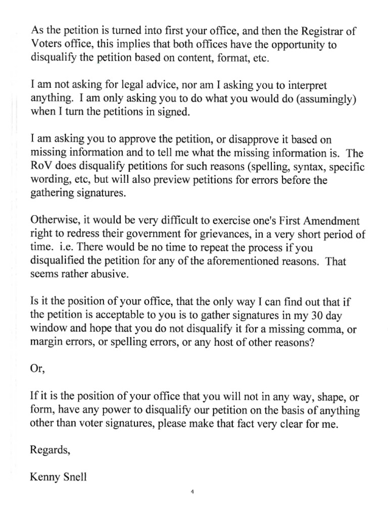 RCOE CPRA Request Mr. Snell Documents Part V | PDF