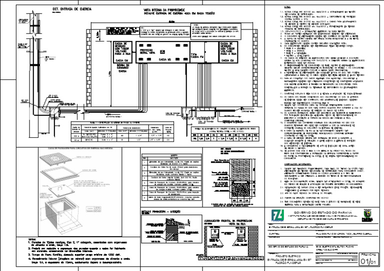 Entrada de Energia 400A em BT | PDF