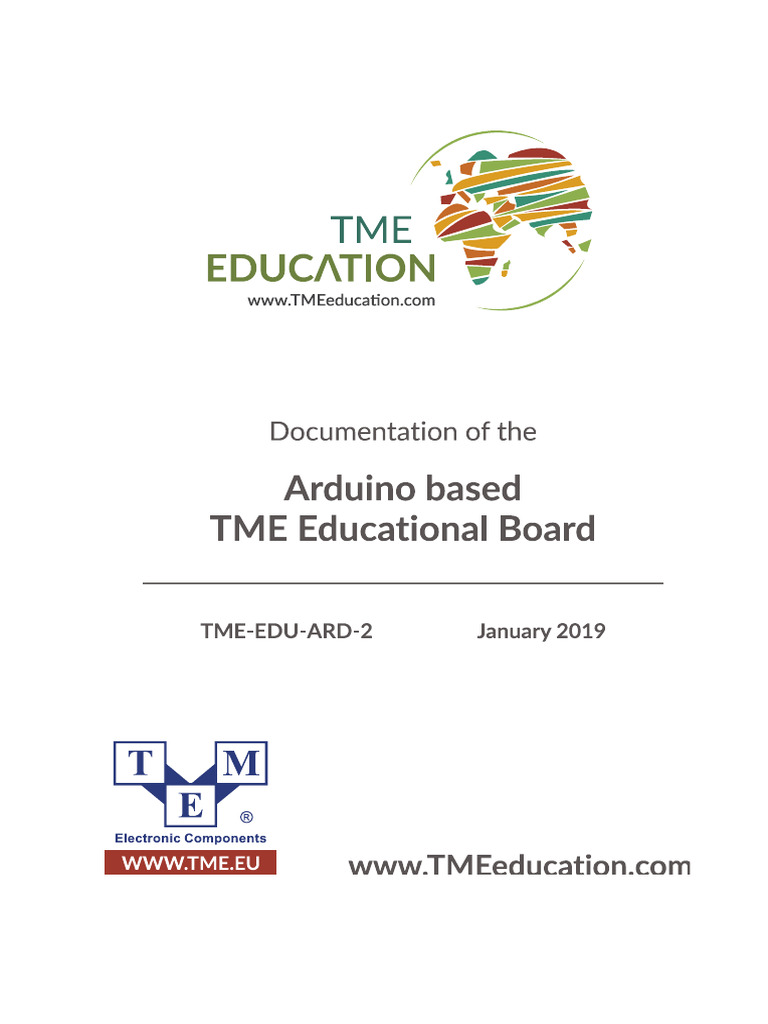 Arduino-Based TME Educational Board Manual | Download Free PDF ...