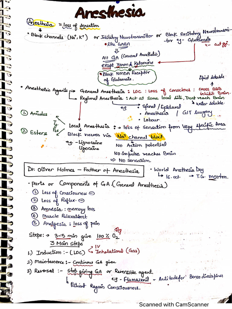 Anaesthesia PDF DR Teena | PDF