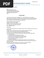 Auth Letter For Icegate | PDF