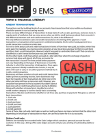 SAP: Credit vs Debit Memos Explained | PDF