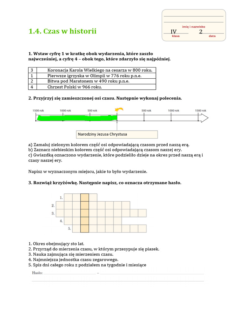 Czas W Historii | PDF
