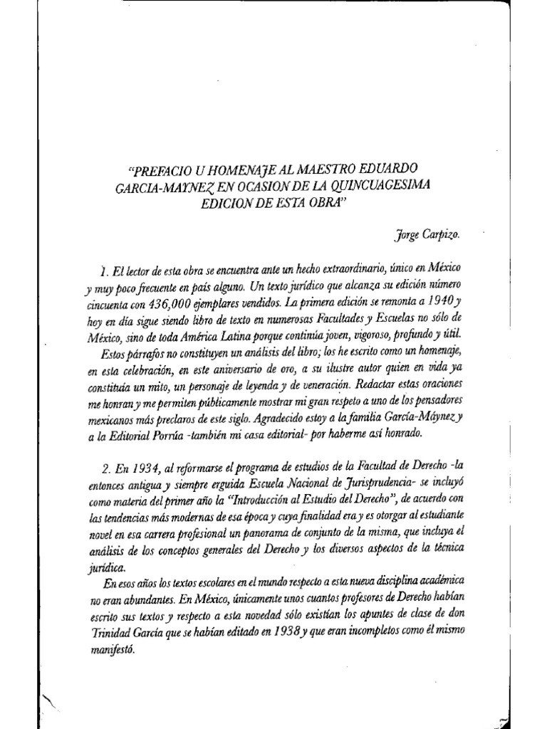 Prefacio García Maynez | PDF