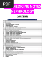 Nephrology Mnemonics Guide | PDF | Kidney Disease | Kidney