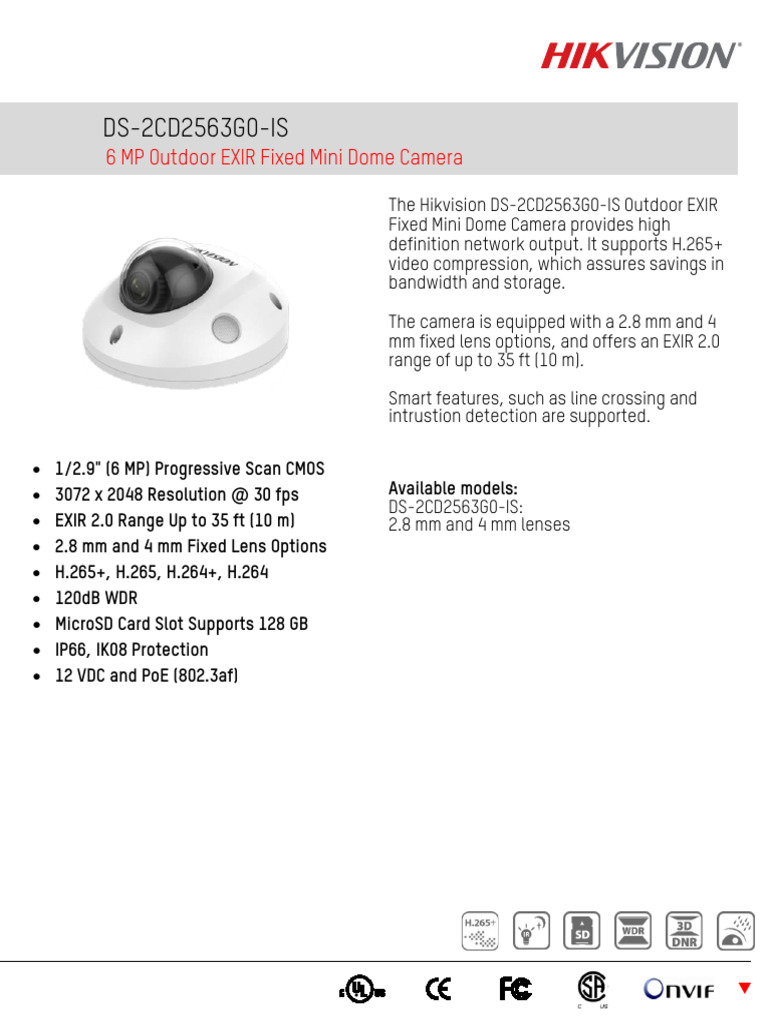 Brosur CCTV - Hikvision | PDF | Camera | Camera Lens