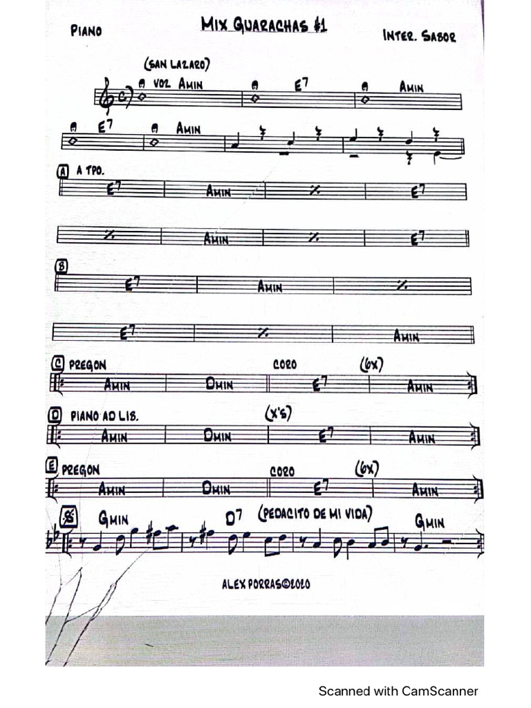 Mix Guarachas - Brunella Torpoco | PDF