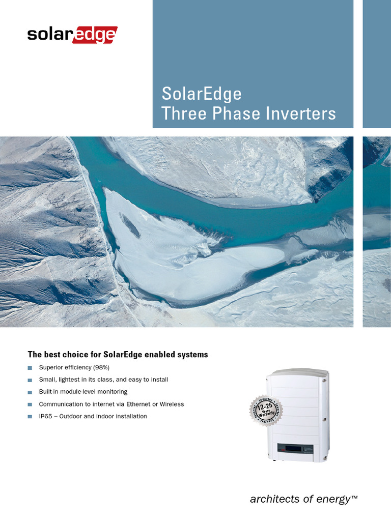Se Three Phase Inverter Datasheet | PDF | Power Inverter | Alternating Current