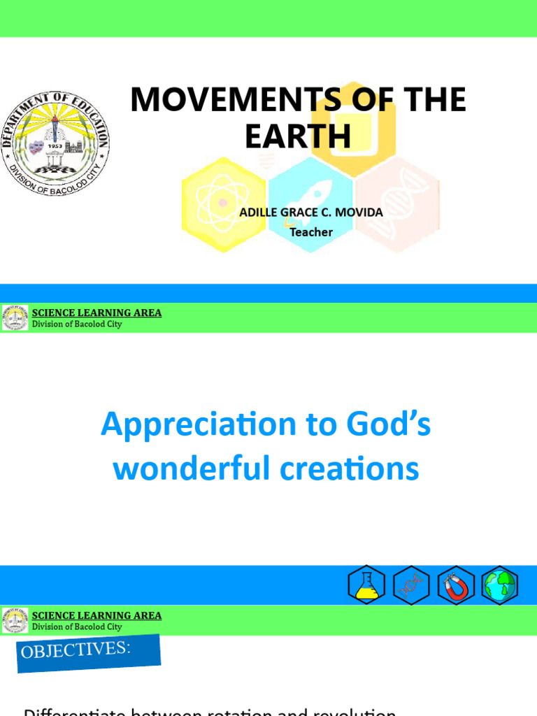 Earth's Rotation and Revolution Explained | PDF | Rotation | Earth