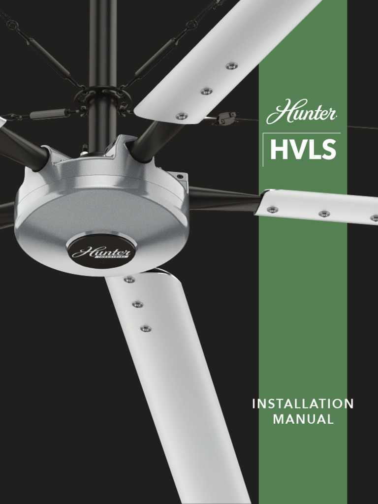 HVLS INSTALL MANUAL July 2022 | PDF | Electrical Connector ...