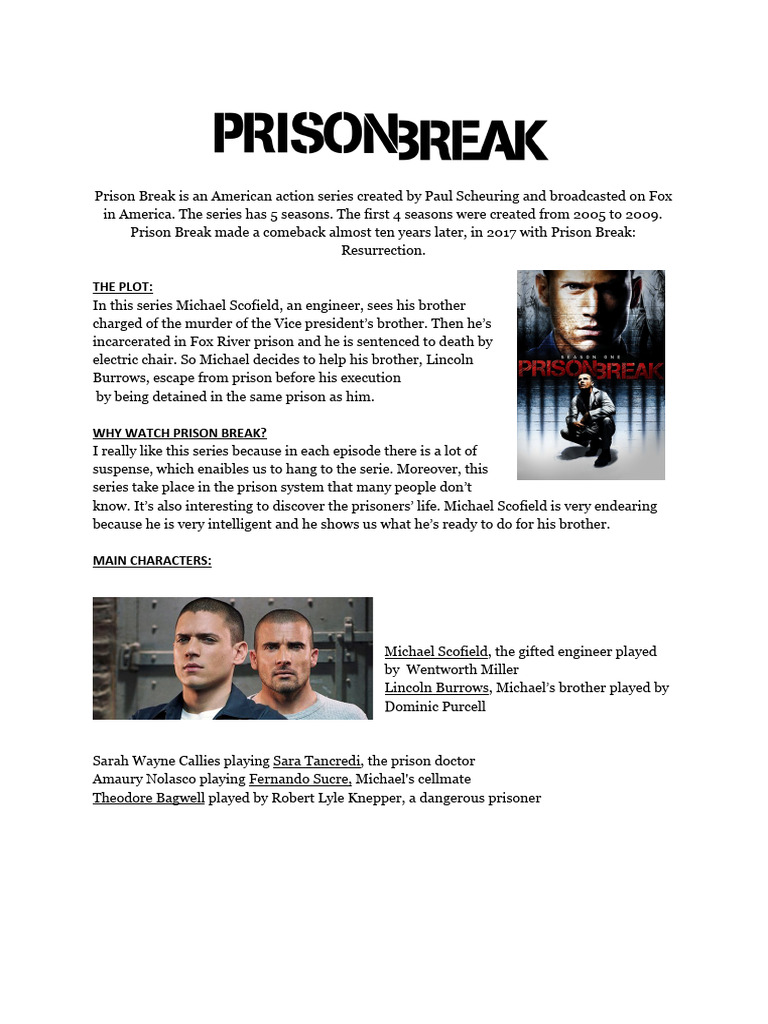 Prison Break | PDF