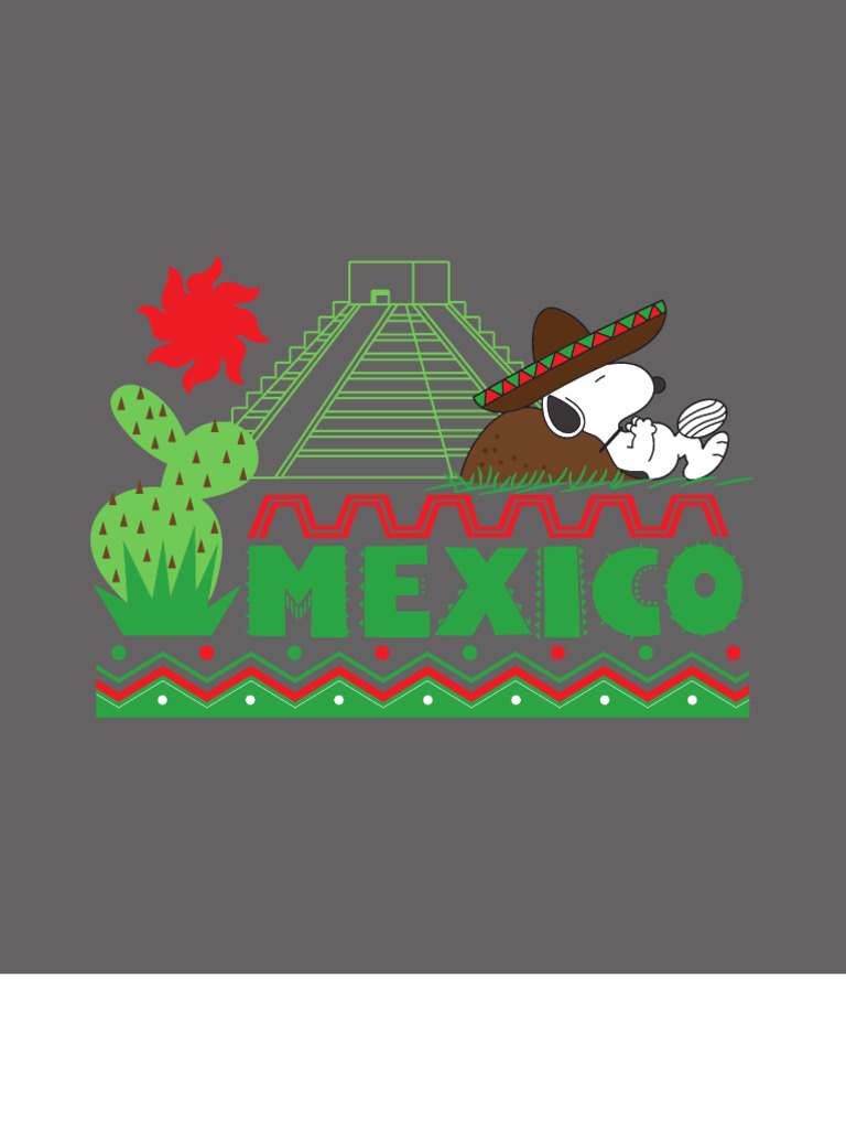 Vector SNOOPY MEXICO | PDF