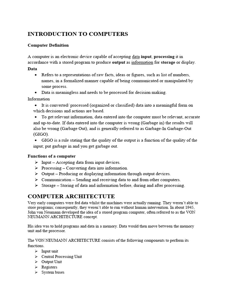 13.01 Lesson Notes Input Devices | PDF | Image Scanner | Barcode