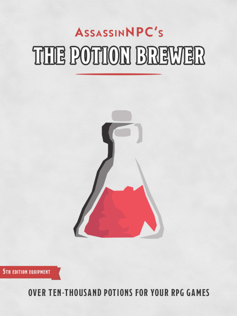 The Potion Brewer - by Assassin NPC | PDF
