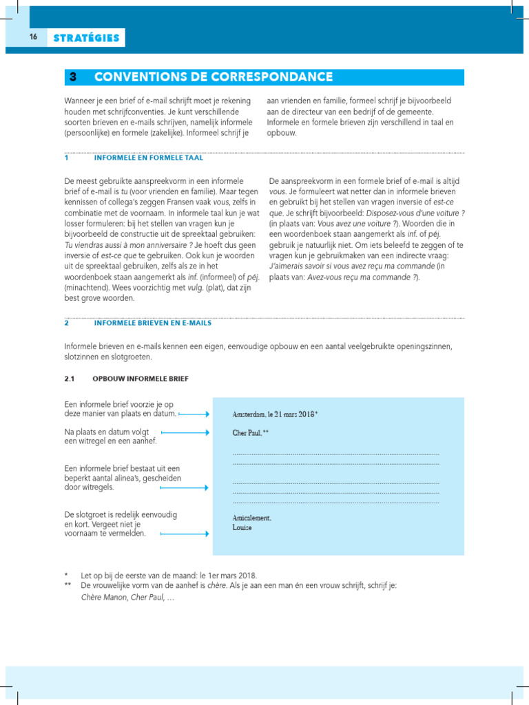 LS4 Strategies 3 Conventions+de+Correspondance | PDF