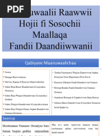 Qaboo Yaa'Ii Waldaa Waaqalii | PDF