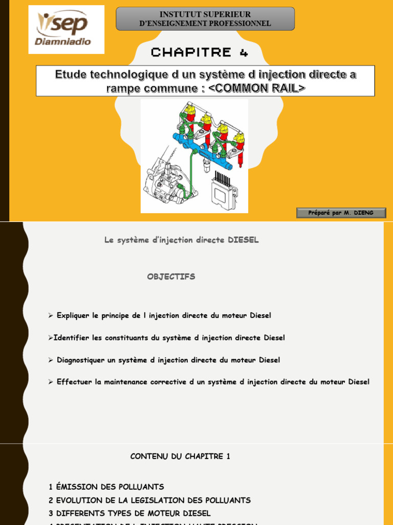 Système d'injection Common Rail Diesel | PDF | Injection (moteur ...