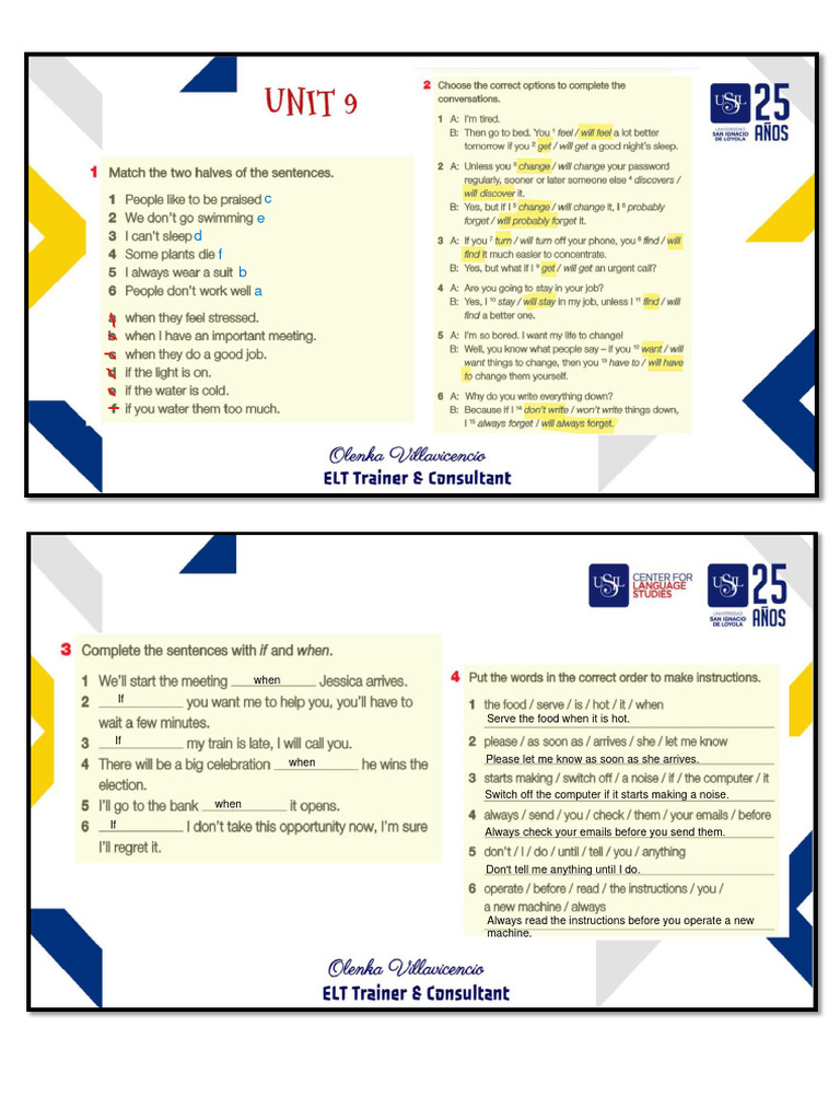 Ovc Genially Grammar Unit 9 - 10 - Anna Romero | PDF | Computing