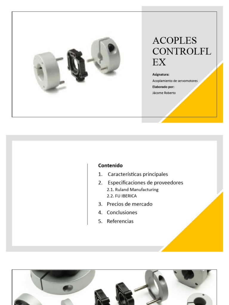Acoples Controlflex | PDF