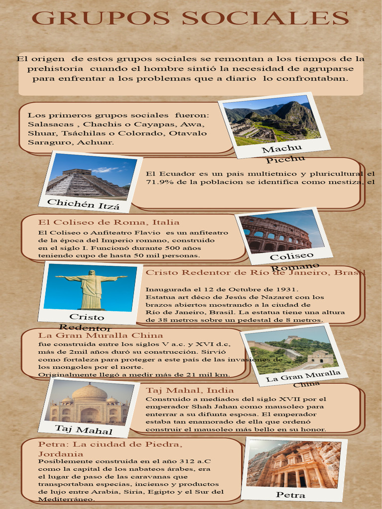 Las 7 Maravillas Del Mundo Moderno | PDF