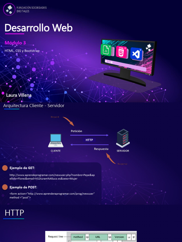 Módulo 3_Presentación | PDF | HTML | Estándares del consorcio World ...