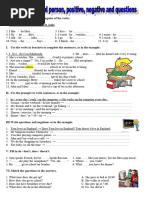 100 Daily Use Three-Word Sentences | PDF | English Language | Linguistics