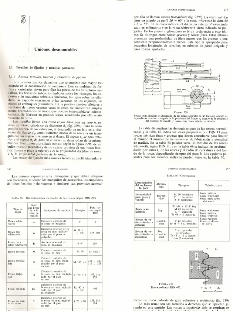 Uniones Atornilladas Decker 1 | PDF