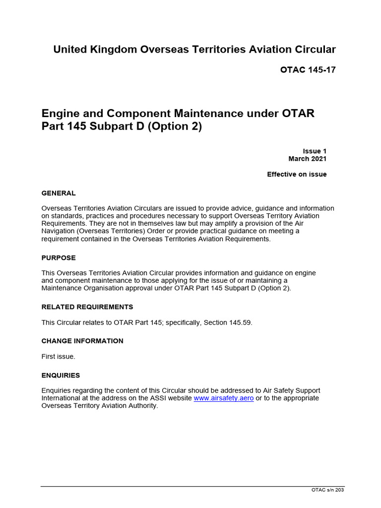 Component Maintenance | PDF | Aviation | Aircraft