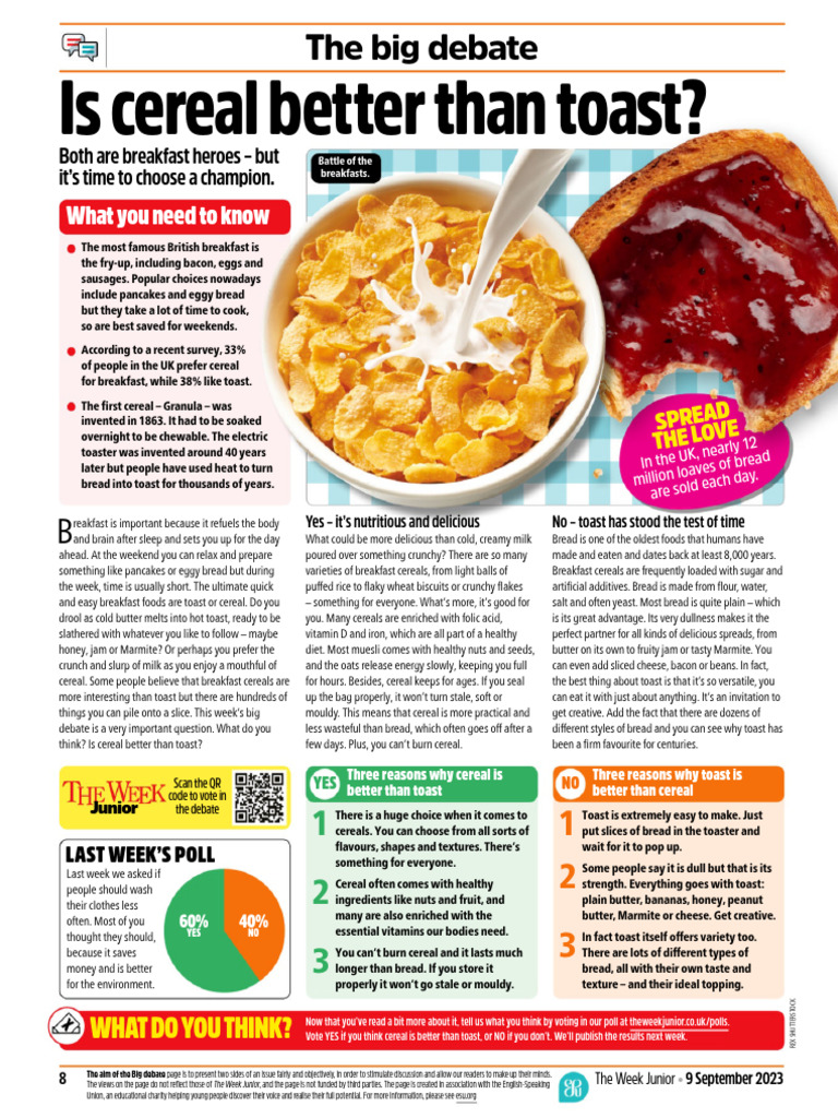 Cereal or Toast | PDF | Breads | Food And Drink