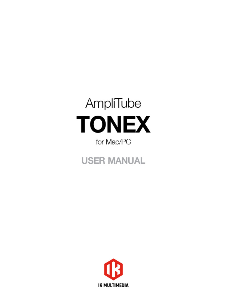 TONEX For Mac PC User Manual | PDF | License | Equalization (Audio)
