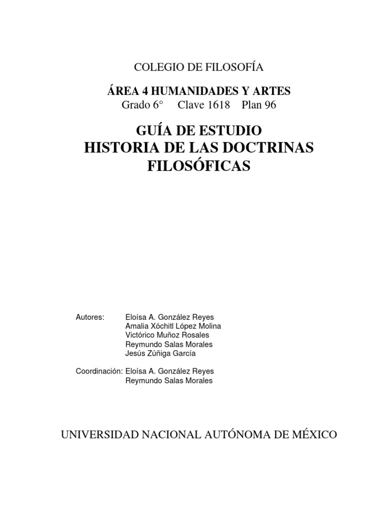 Gonzáles Eloisa y ... Guia de Estudio Historia de Las Doctrinas ...