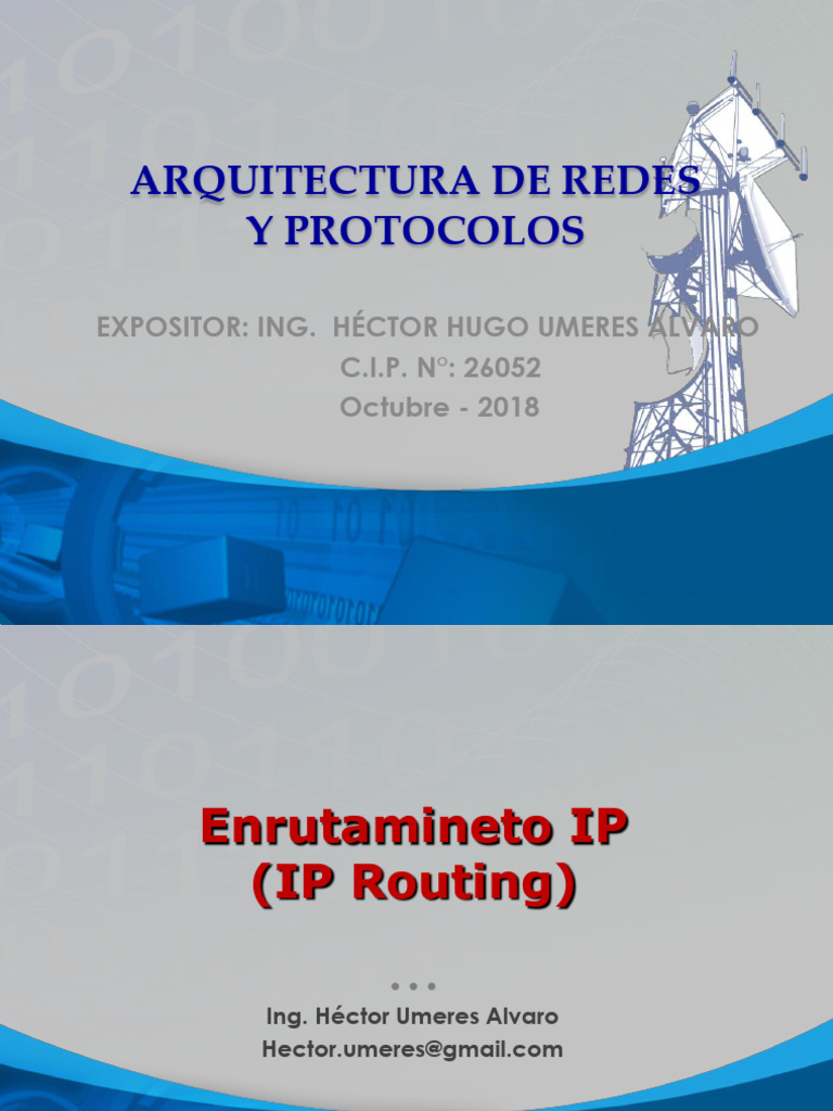 Enrutamiento Ip | Descargar gratis PDF | Enrutador (Computación) | Enrutamiento