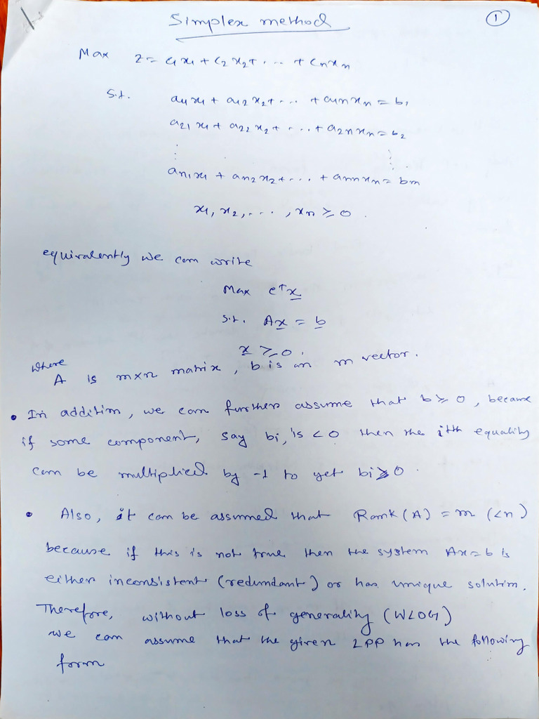 Optimise 3 - Simplex | PDF