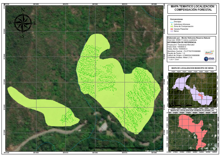 Mapa Tematico Compensacion Forestal | PDF | Geología | Navegación