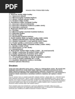 1 - Hudba V Období Pravěku, Starověku A Středověku | PDF