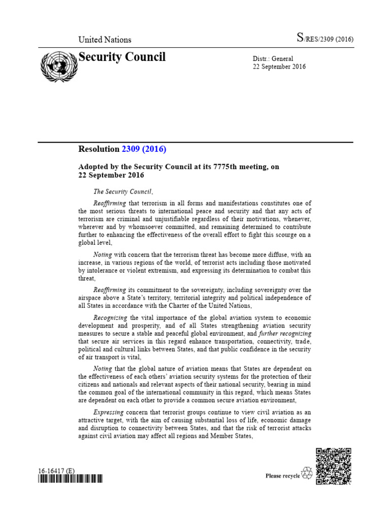 Un 2309 | PDF | Security | Computer Security