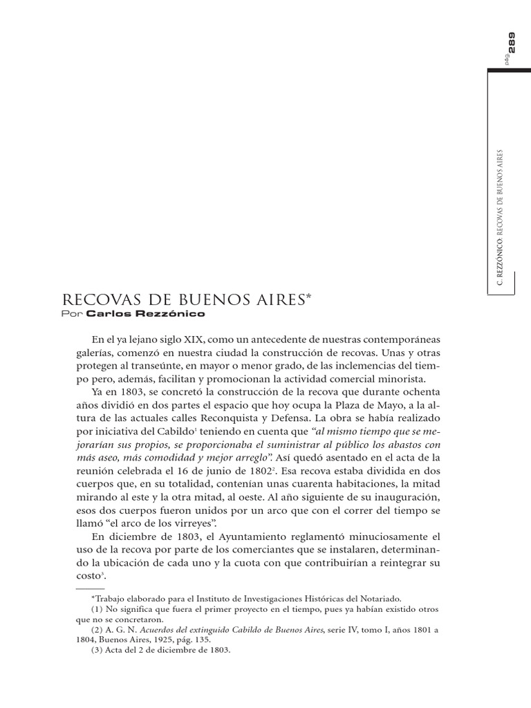 Recovas de Buenos Aires | PDF | Buenos Aires | Argentina