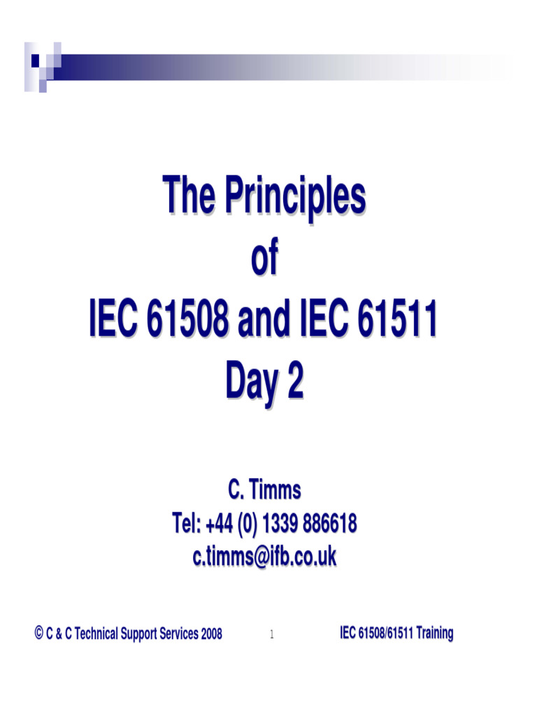 IEC 61508/61511 Training Guide | PDF | Reliability Engineering ...