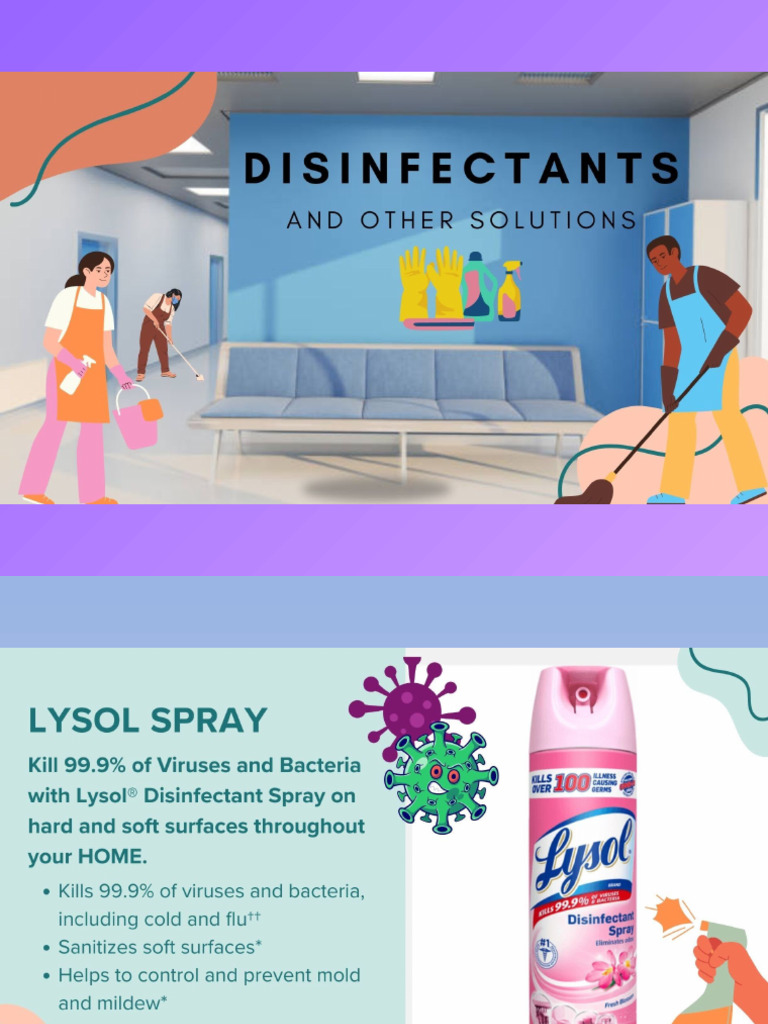 For Disinfectant Solution | PDF