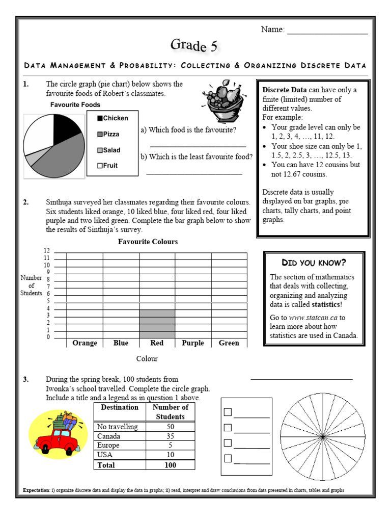 DMP5 Collecting and Organizing Data | PDF