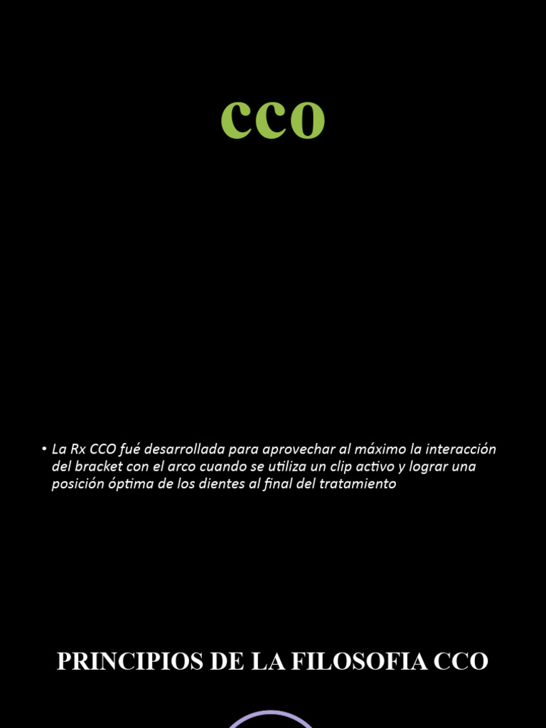 Cco | PDF | Ramas de Odontología