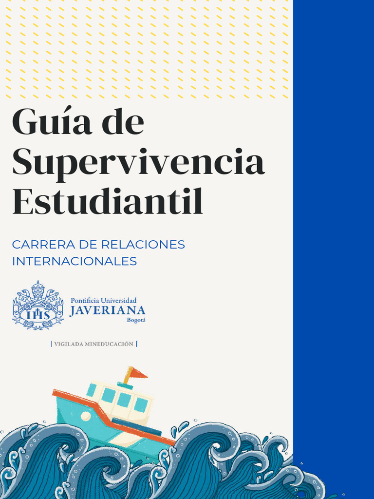 Guía Estudiantil para Relaciones Internacionales | PDF | Plan de ...