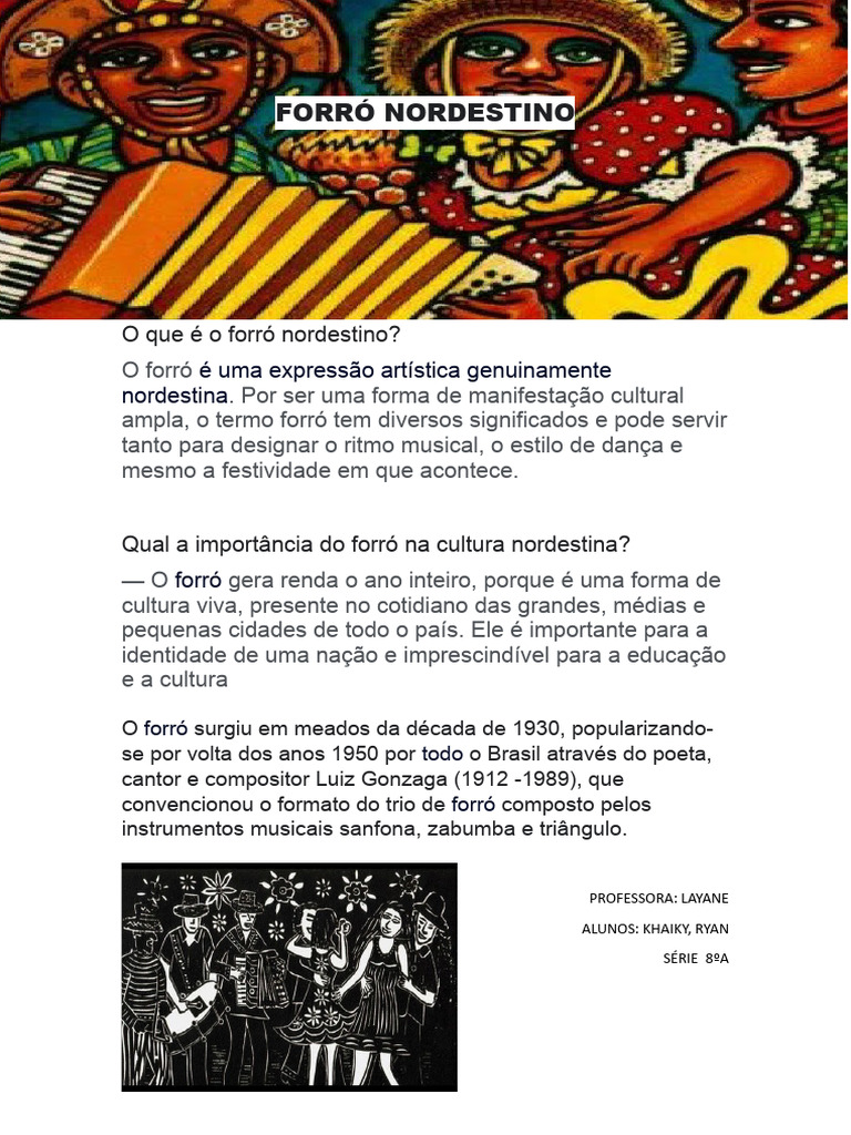 Forró Nordestino | PDF